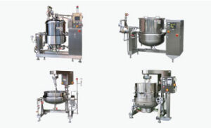 Japan's high quality brand of cooking & mixing machinery - KAJIWARA INC.
